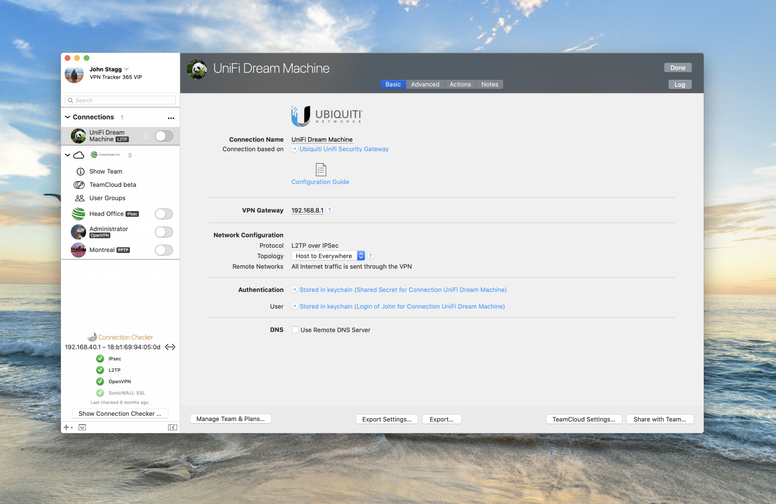 Configuring a VPN Connection for Your Ubiquiti UniFi Dream Machine ...